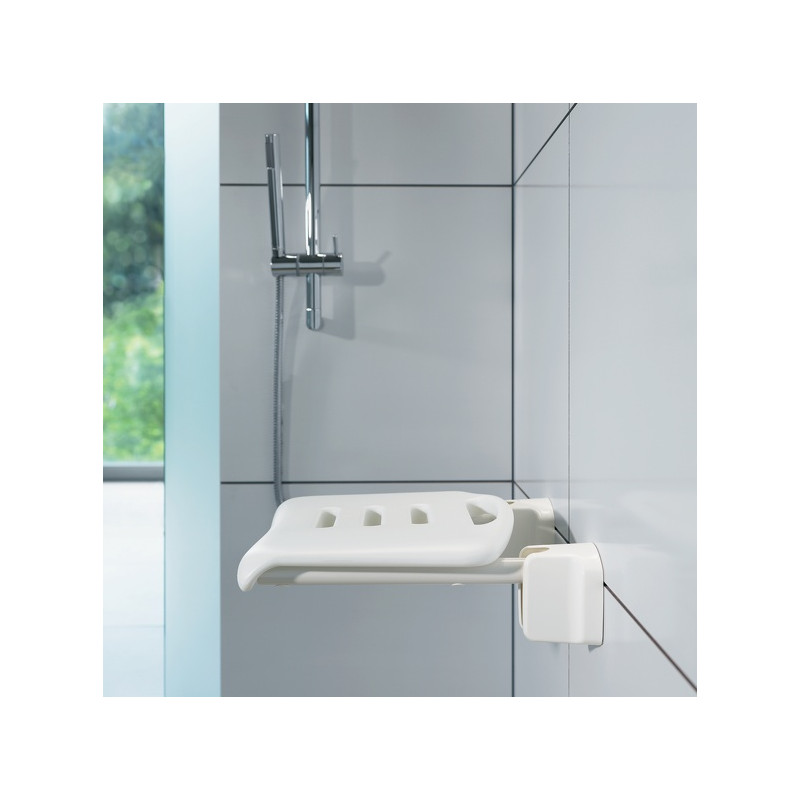 Asiento de ducha plegable blanco Spirella